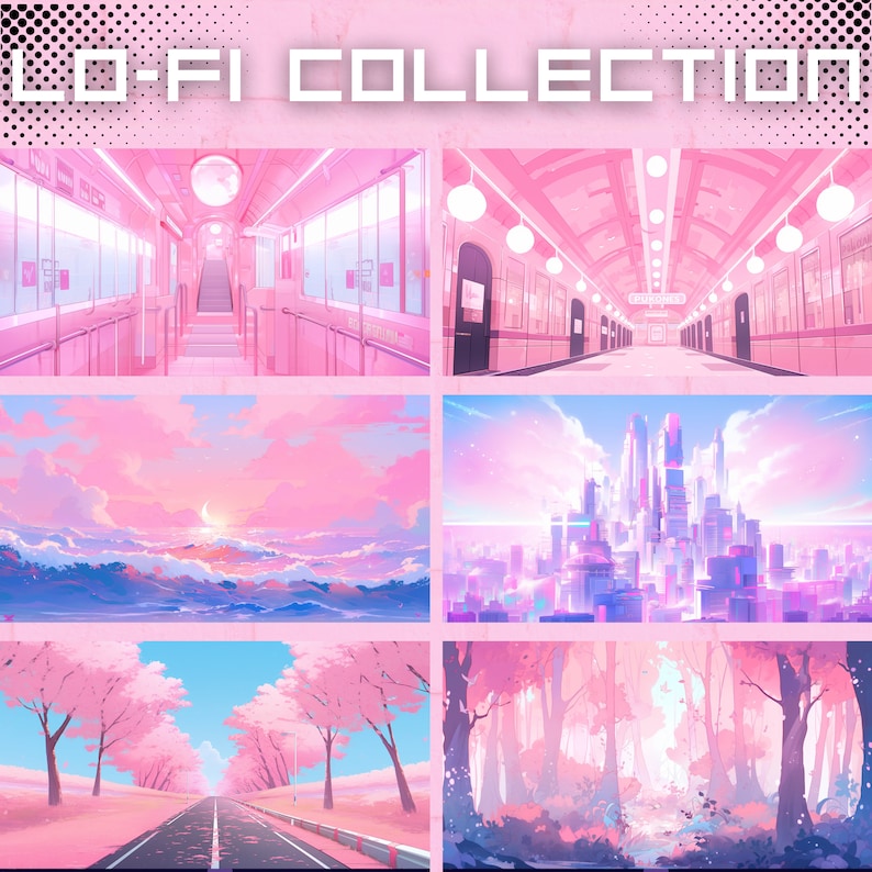 Twitch Pink Banner 30x Cozy Twitch Background Cozy Twitch Pink Banner ...