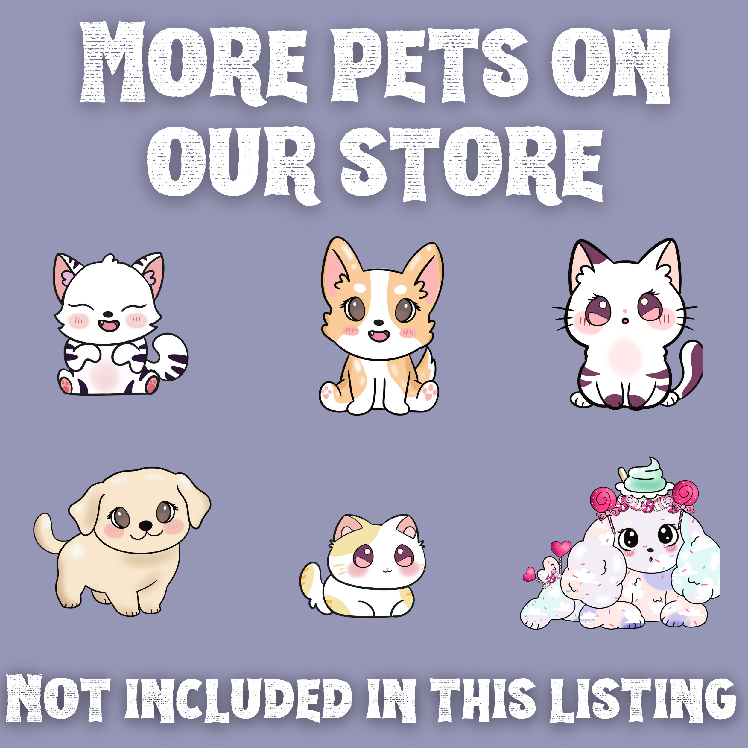 Animated Vtuber Cute Pet Dog Twitch Stream Decoration Vtuber Assets ...