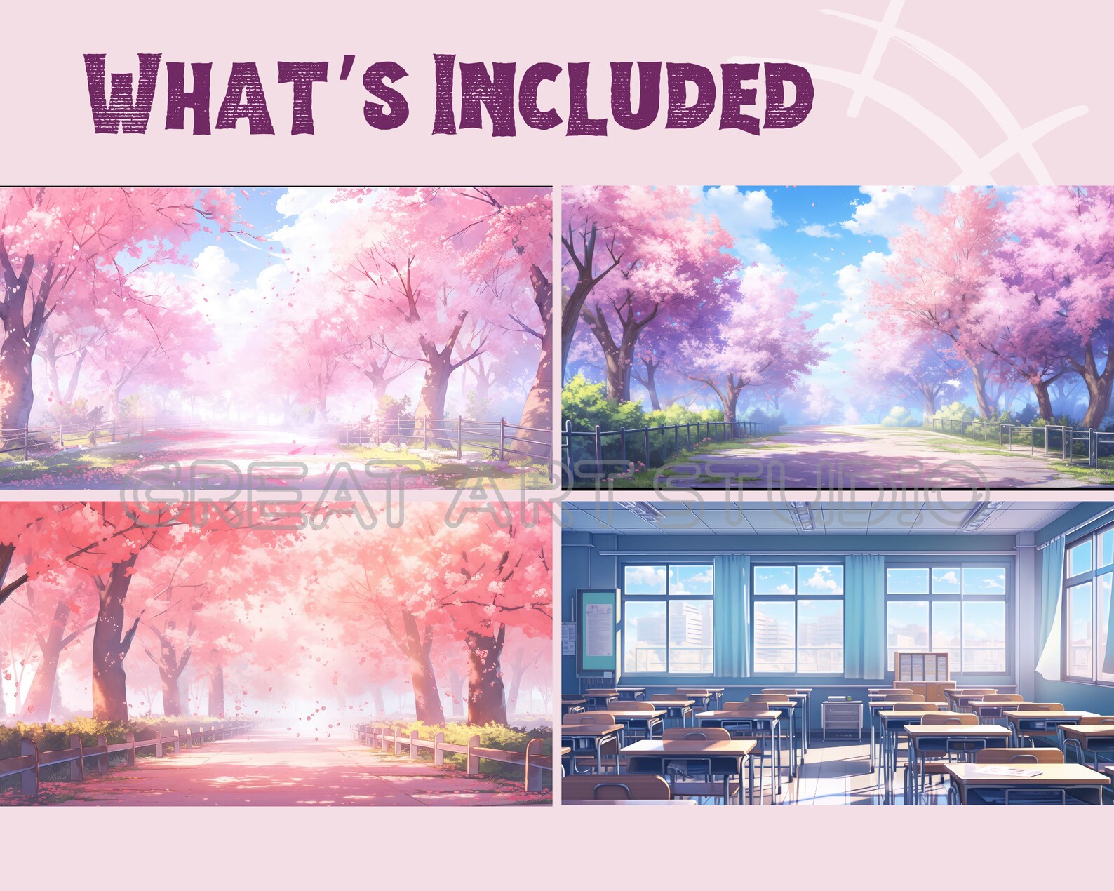 Vtuber Stream Package Vtuber Background Vtuber Gaming Chair Animated ...