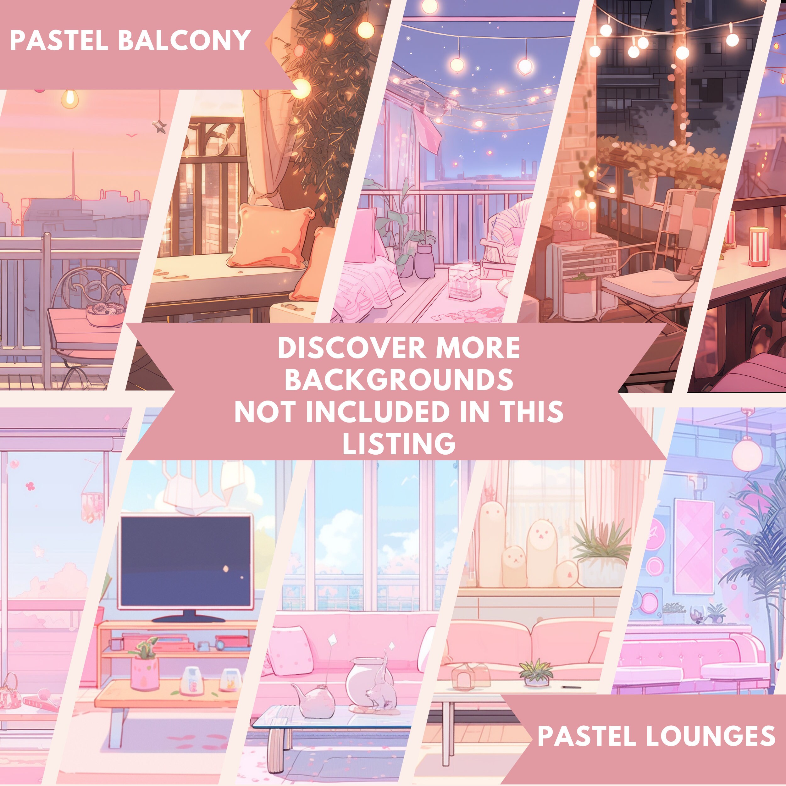 Animated Background Lofi Bedroom Twitch Streaming Background - Etsy