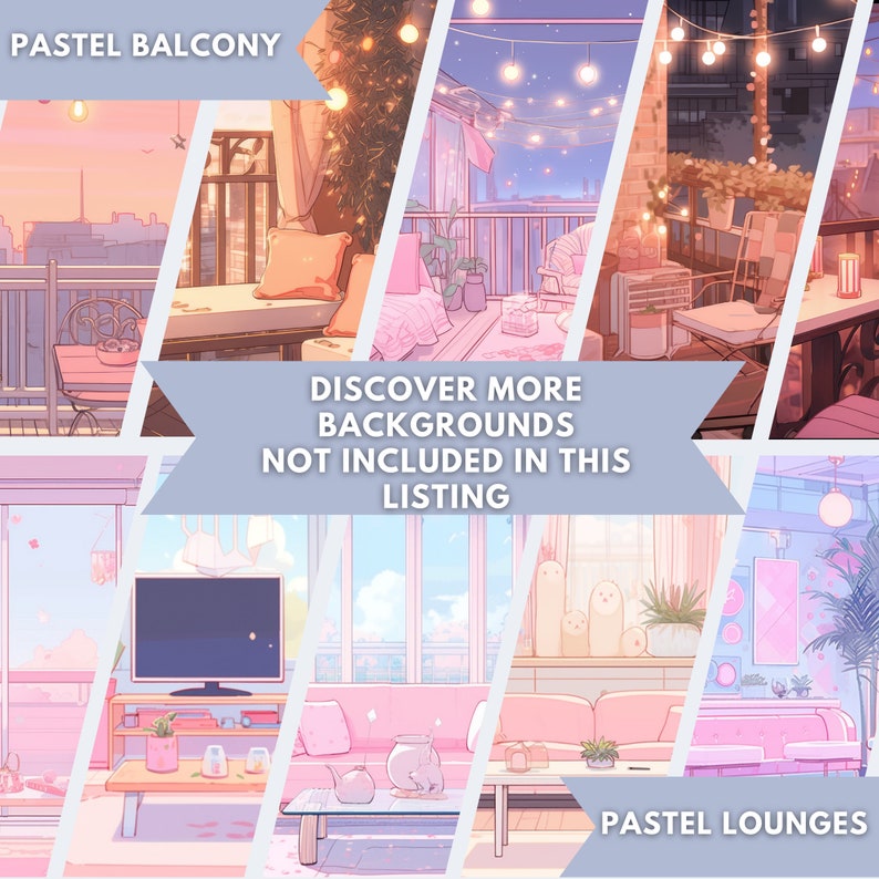 Anime Animated Background Evening Vibes Twitch Streaming Background ...