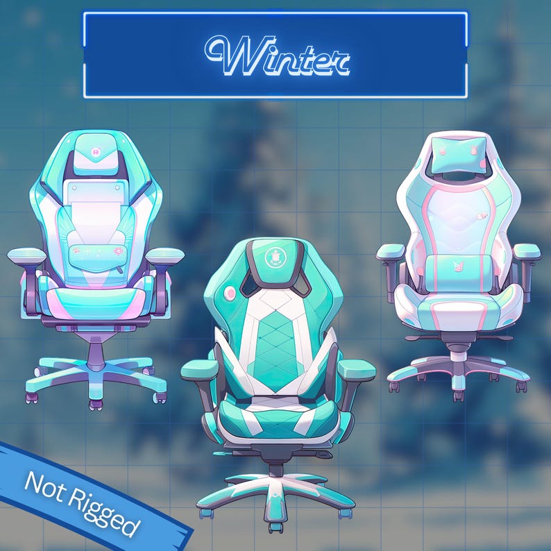 50+ Vtuber Gaming Chair Stream Assets: Twitch/youtube (PNG) - Etsy
