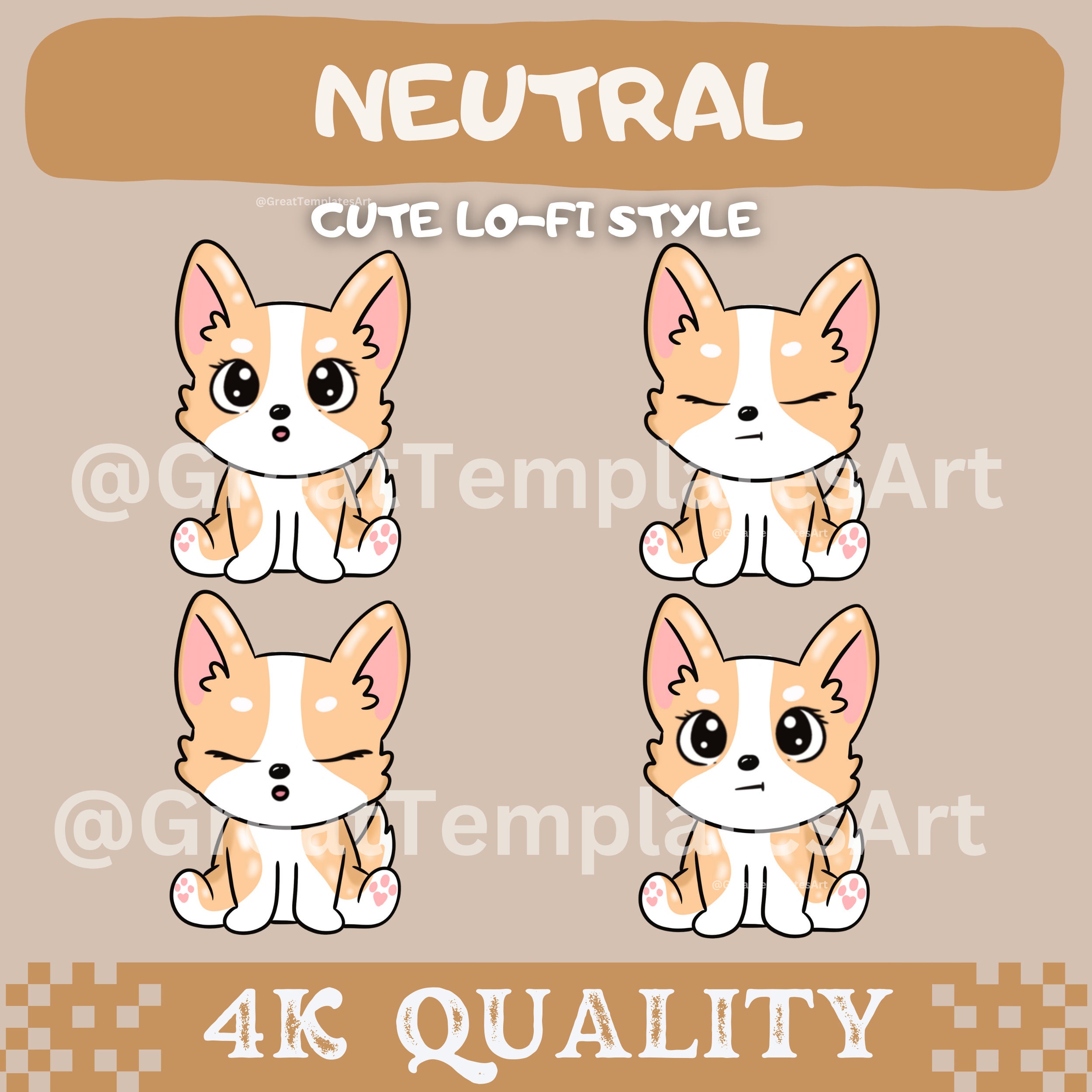Pngtuber Animated Vtuber Cute Pet Twitch Stream Decoration Vtuber ...