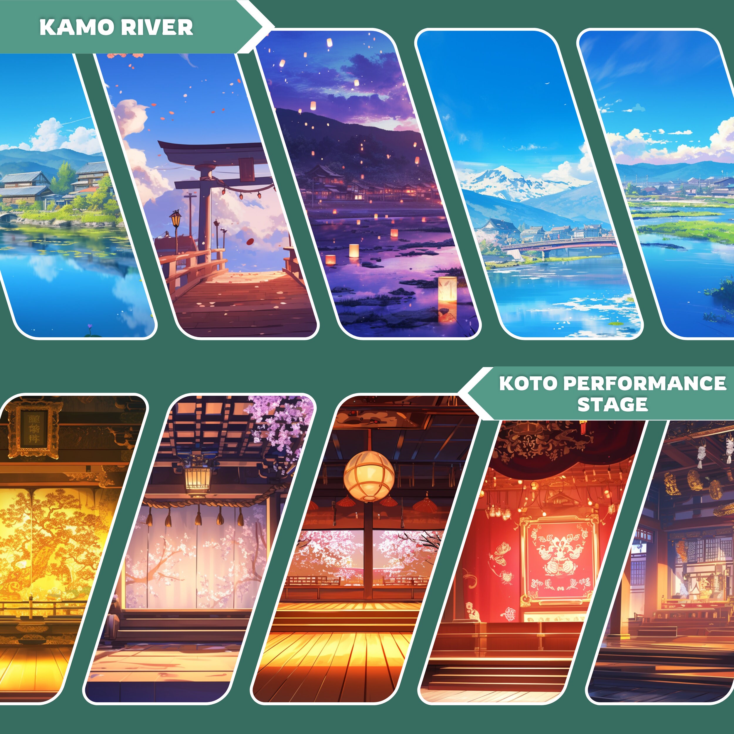 Aoi Matsuri Vtuber Background, Virtual Background, Zoom Backgrounds ...