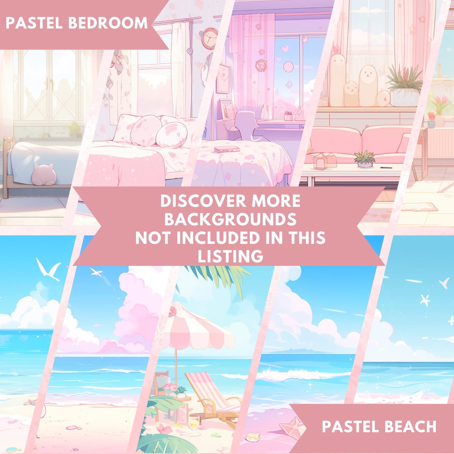 Animated Background Lofi Bedroom Twitch Streaming Background - Etsy