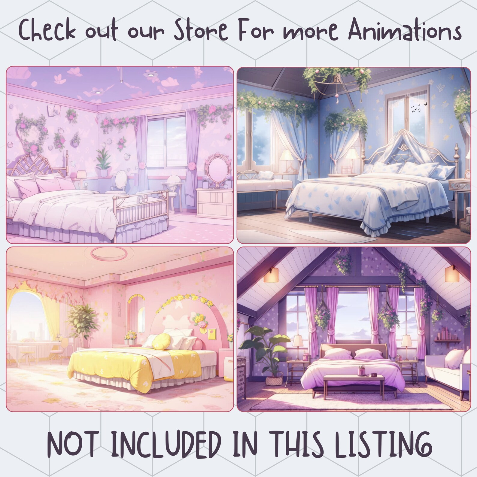 20x Vtuber Stream Package Vtuber Background Vtuber Gaming Chair ...