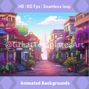 Pixel Art Animated Backgrounds: Lo-fi Streaming Bundle (MP4) - Etsy