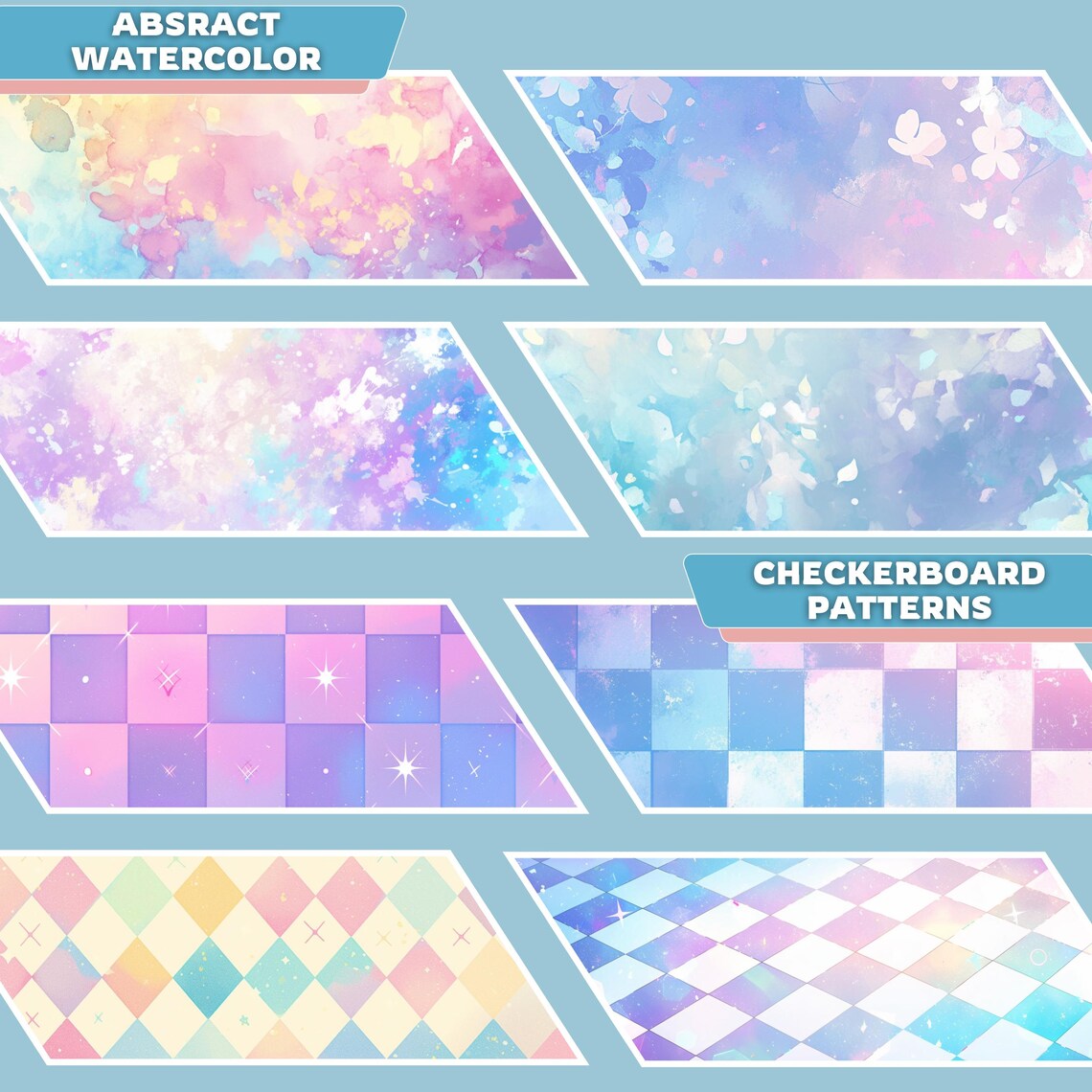 Vtuber Pastel Background - Anime Style Virtual Background for Twitch ...