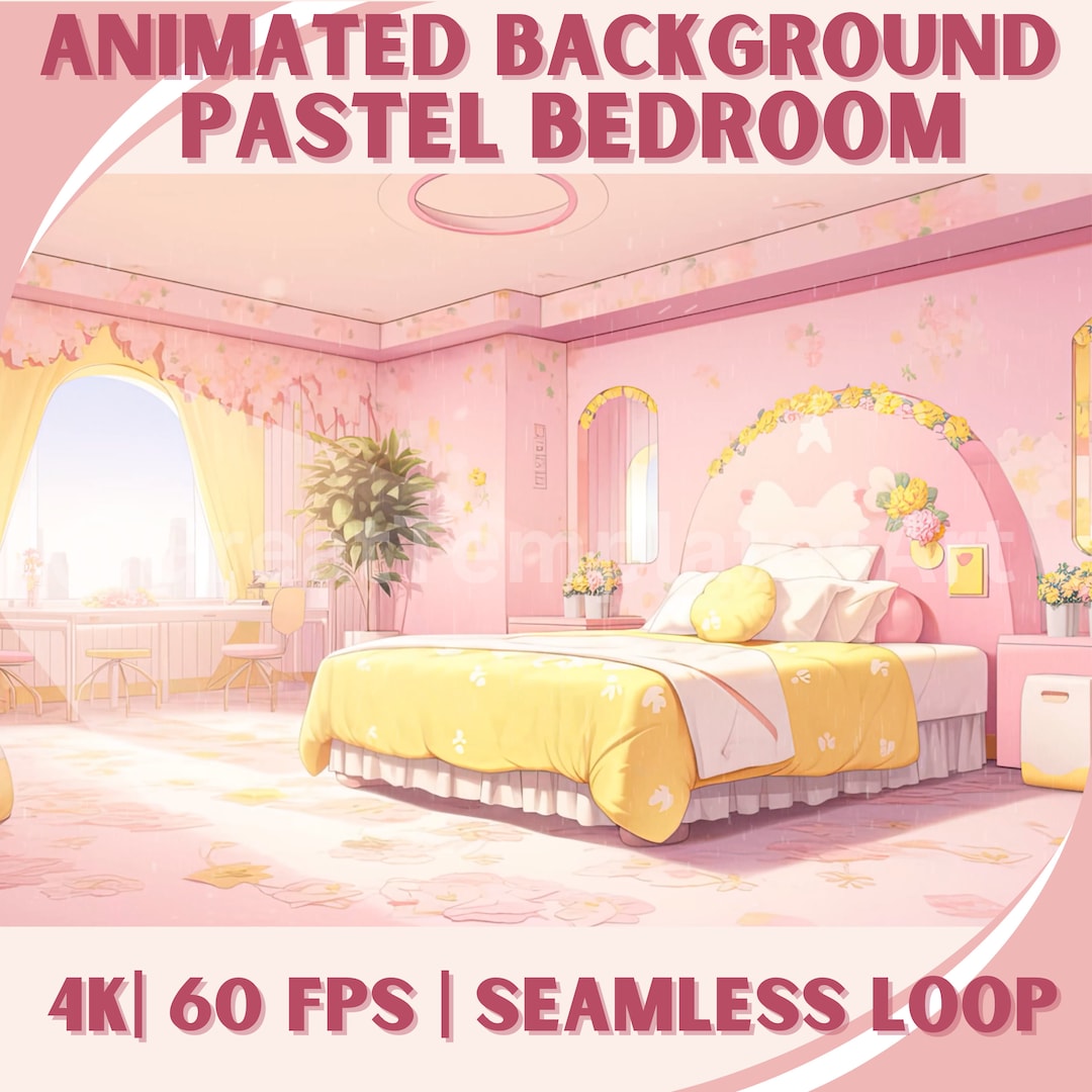 Twitch Animated Background Bedroom Animated Background Anime Lo-fi ...