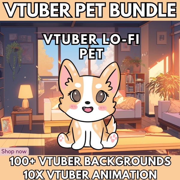 Vtuber Dog Asset - Etsy