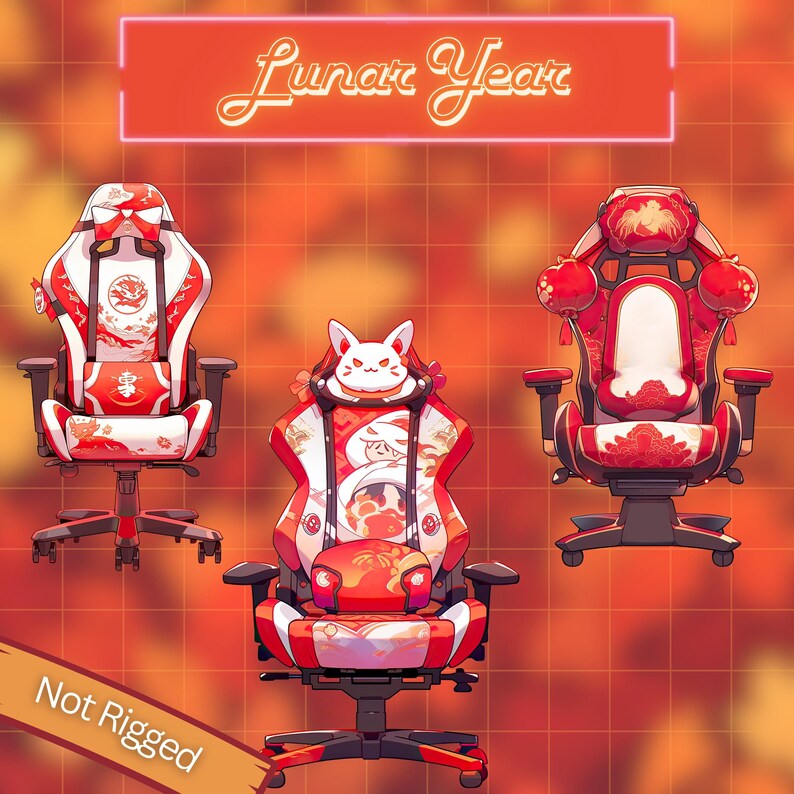 50+ Vtuber Gaming Chair Stream Assets: Twitch/youtube (PNG) - Etsy