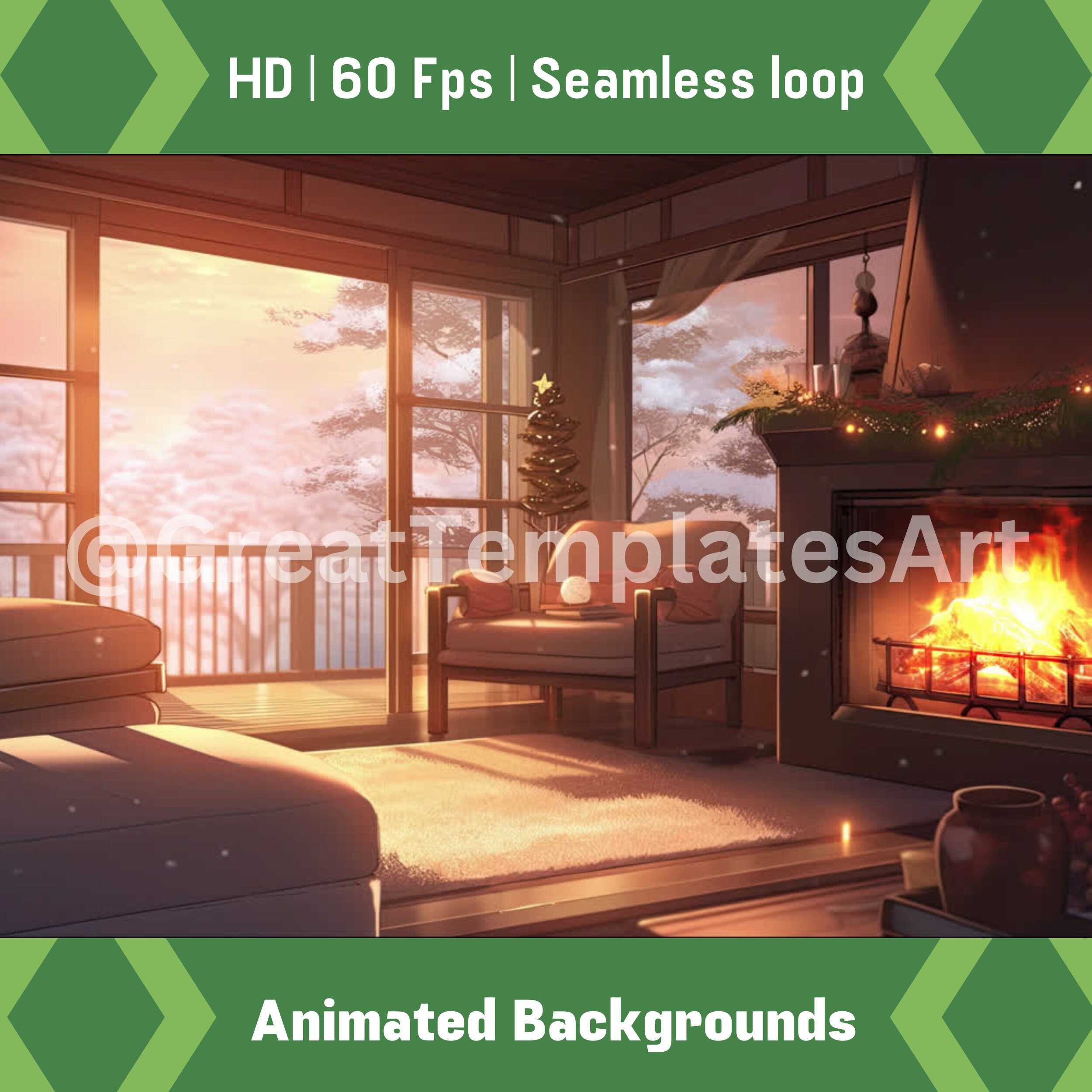 Animated Background Pixel Art, Twitch Minecraft Animated Background ...