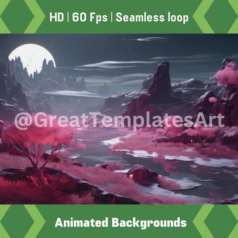 Animated Background Pixel Art, Twitch Minecraft Animated Background ...