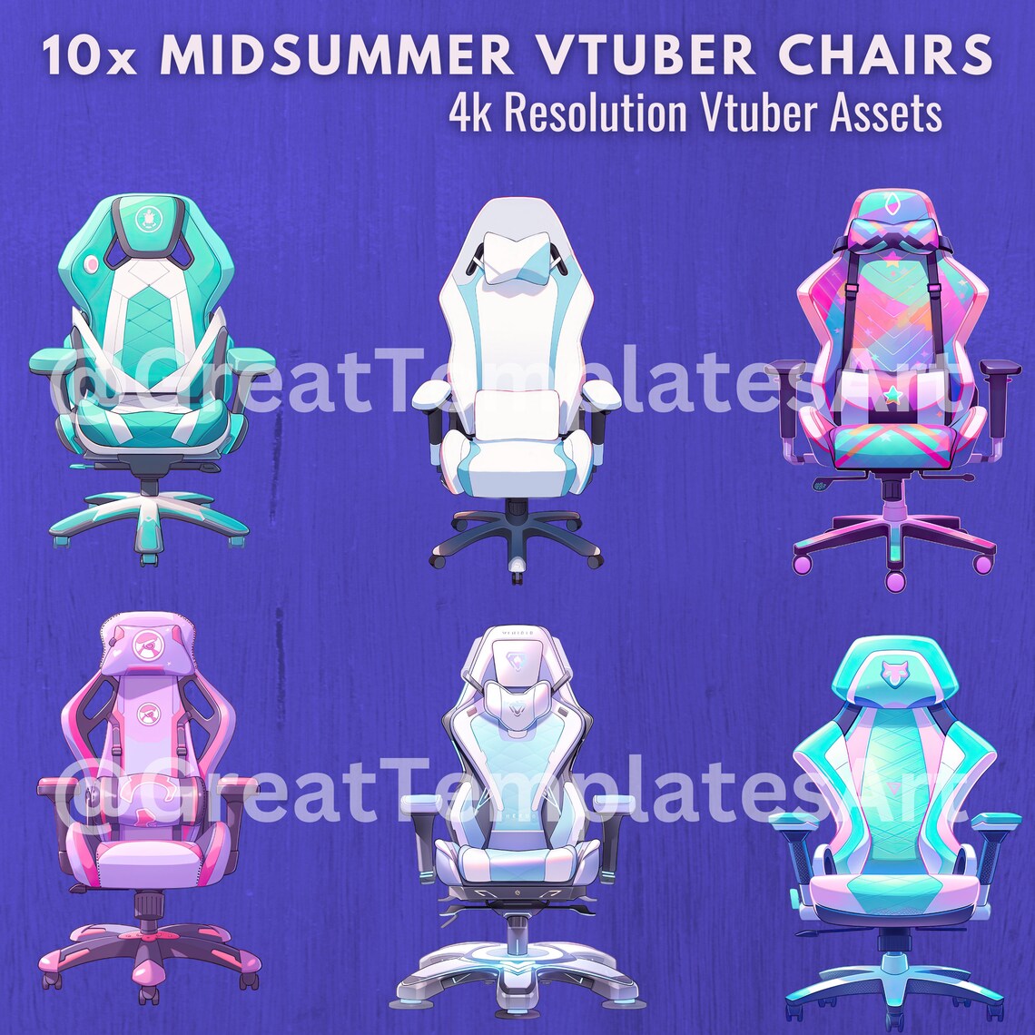 Mega Pack Mid-summer , Vtuber Background, Vtuber Animated Backgrounds ...