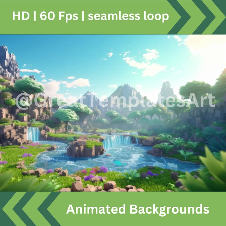 Animated Backgrounds -twitch Animated Backgrounds - Gaming Backgrounds ...
