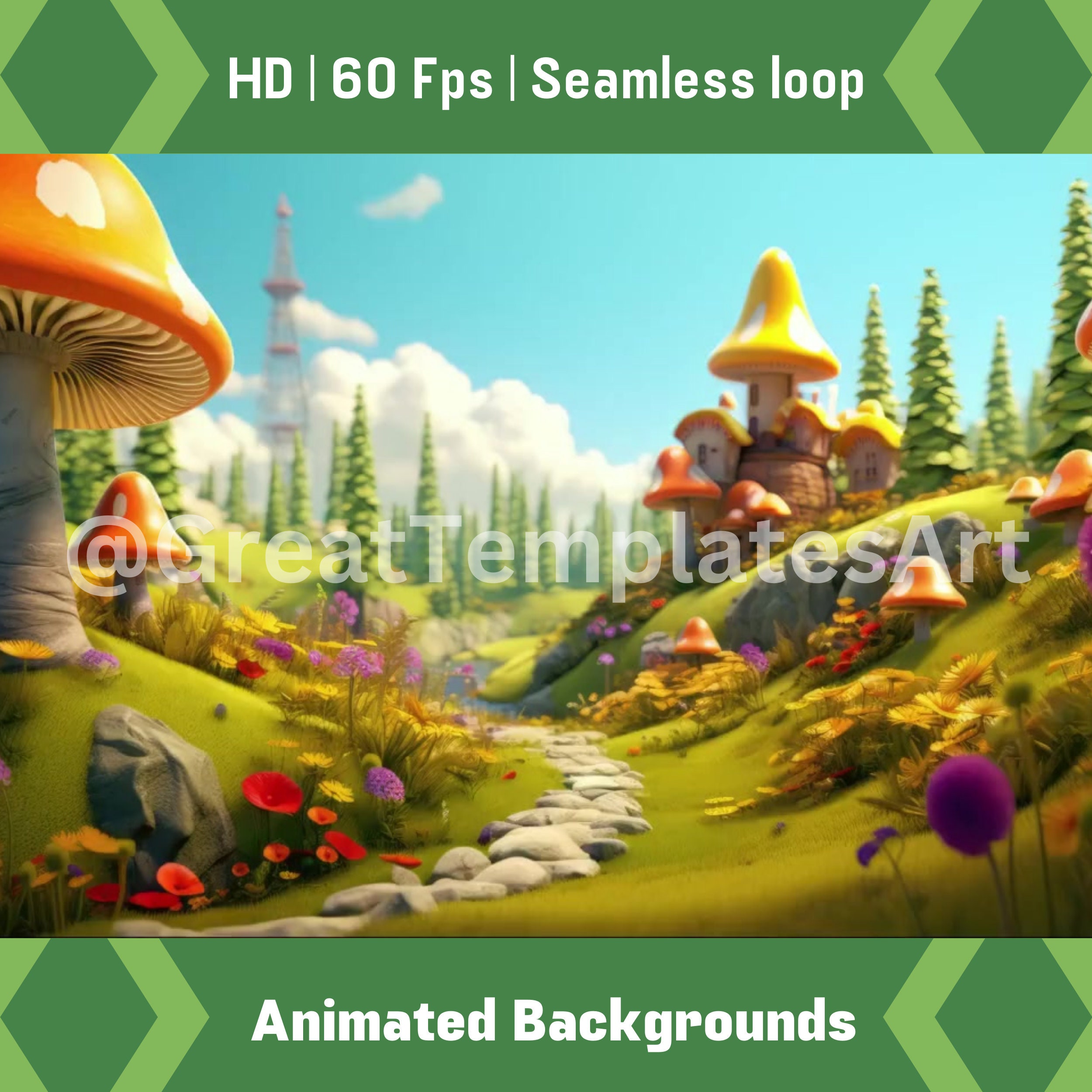 Animated Background Pixel Art, Twitch Minecraft Animated Background ...