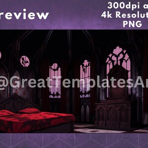 Vtuber Background 50x Spooky Backgrounds Halloween Virtual Background ...