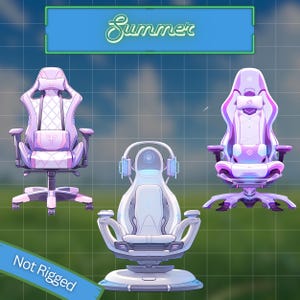 50+ Vtuber Gaming Chair Stream Assets: Twitch/youtube (PNG) - Etsy