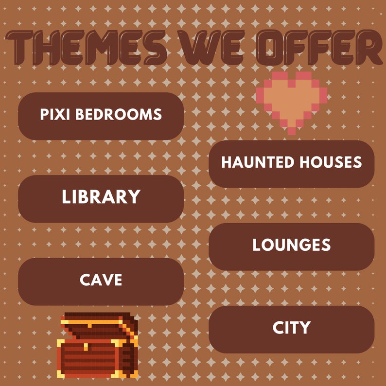 Pixel Art Vtuber Background 50 Cool Gaming Backgrounds Twitch - Etsy ...