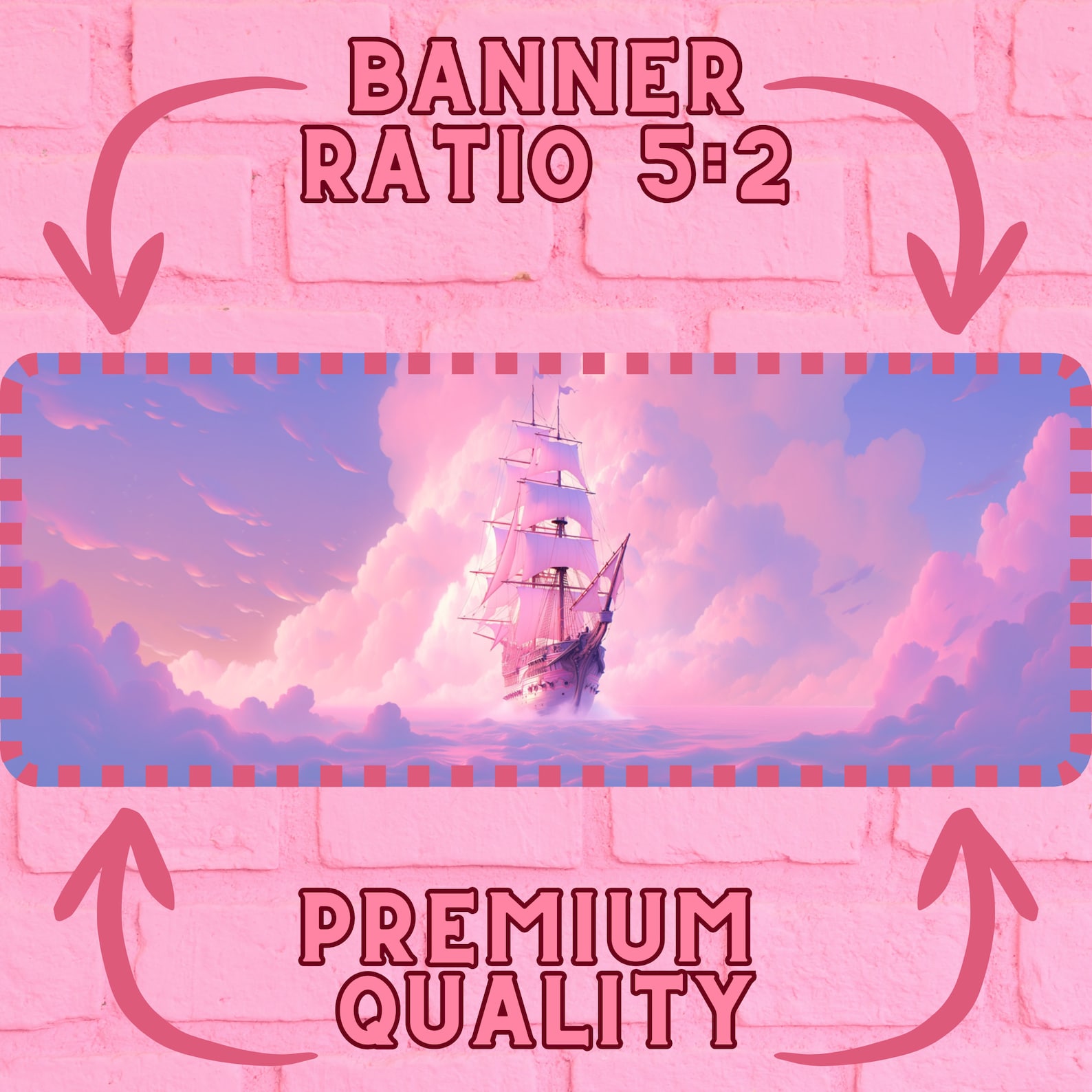 Twitch Pink Banner 30x Cozy Twitch Background Cozy Twitch Pink Banner ...