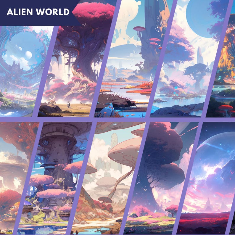 50x Twitch Background Futuristic Theme Vtuber Background for Twitch ...