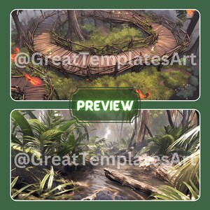 50x Twitch Background - Forest Theme Vtuber Background for Twitch ...