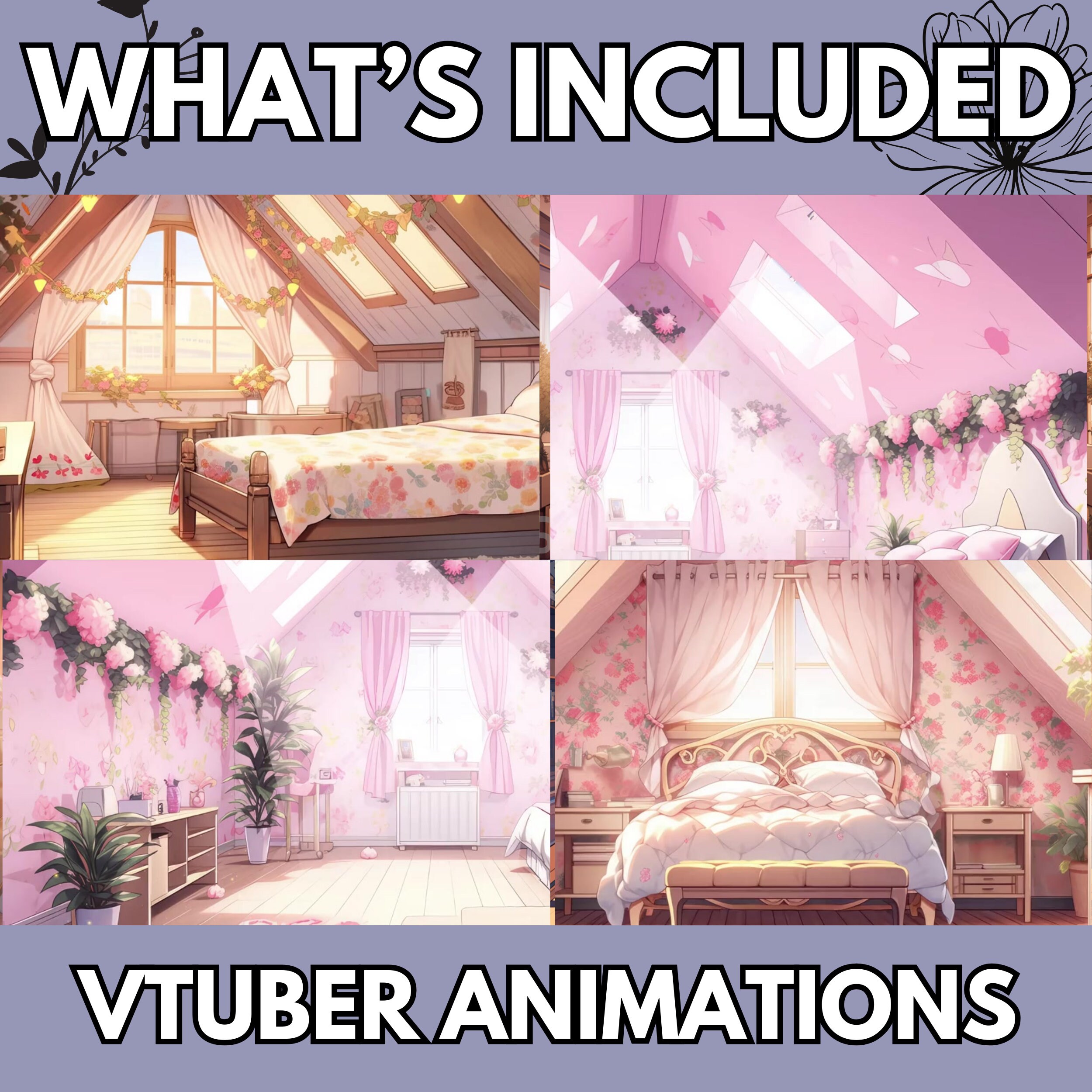 Animated Vtuber Cute Pet Dog Twitch Stream Decoration Vtuber Assets ...