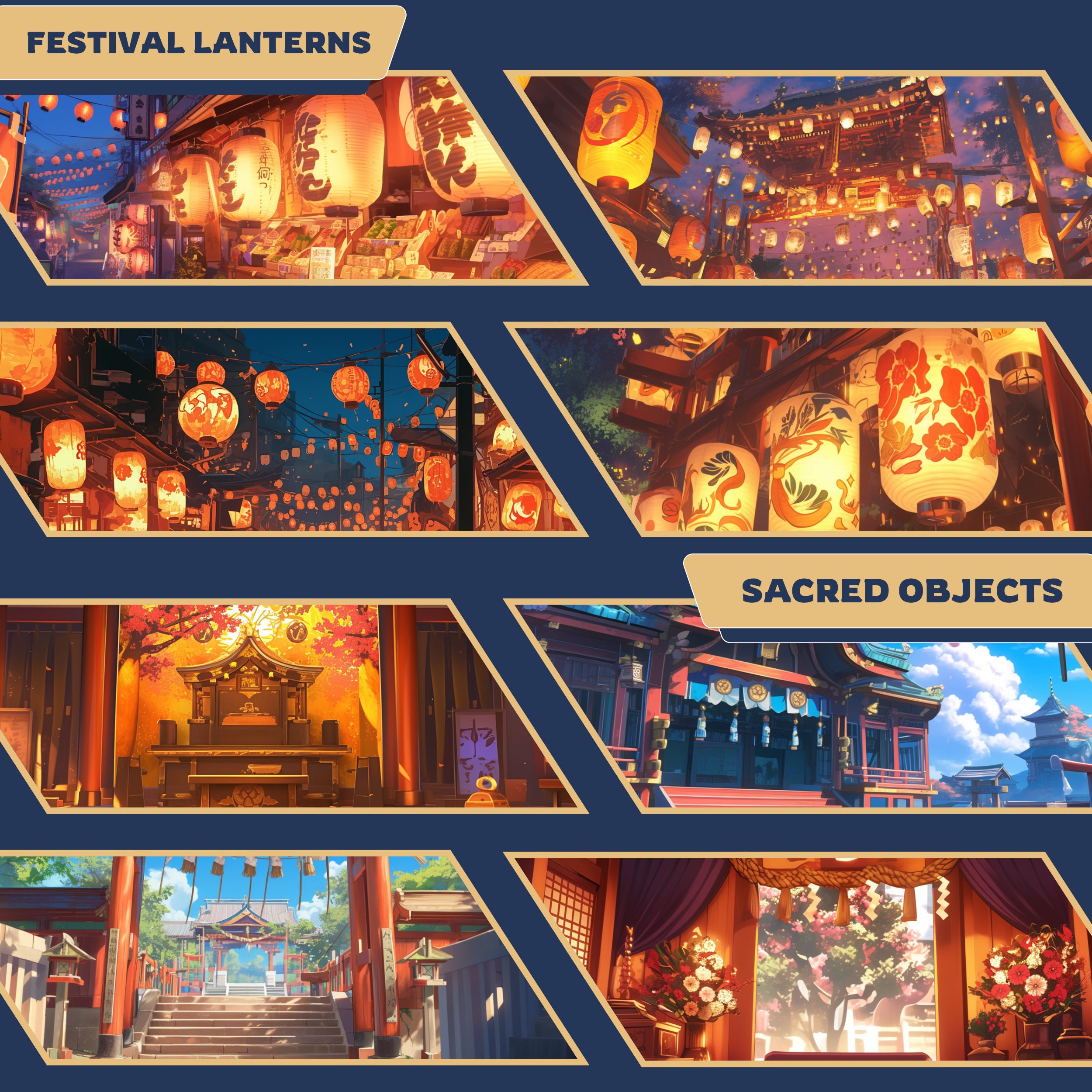 Vtuber Backgrounds Sanno Matsuri Festival Backgrounds Vtuber Assets ...