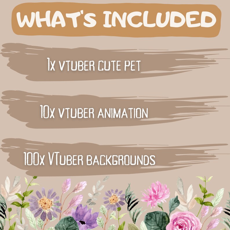 Pngtuber Animated Vtuber Cute Pet Twitch Stream Decoration Vtuber ...
