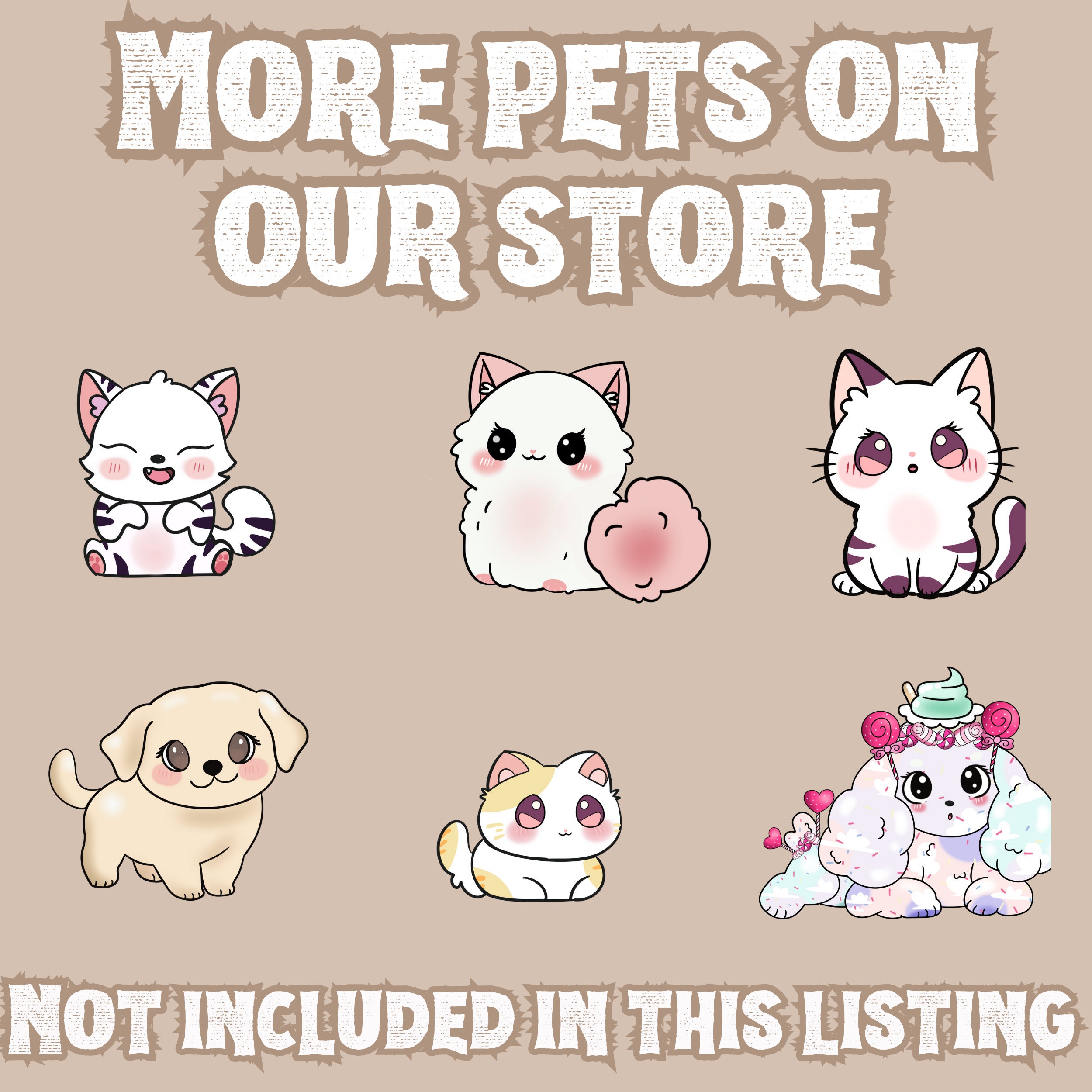 Pngtuber Animated Vtuber Cute Pet Twitch Stream Decoration Vtuber ...