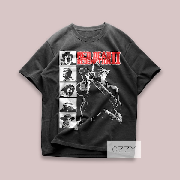 Red Dead Redemption Shirt - Etsy