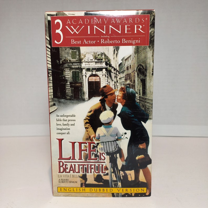 Life is Beautiful VHS Cassette. English Dubbed Version. Collectible ...