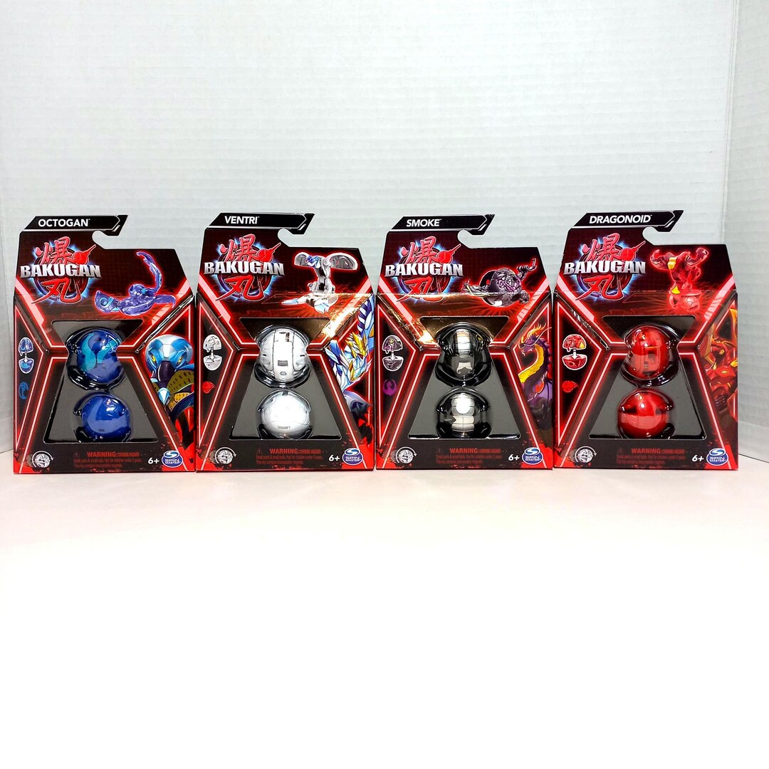 Bakugan Generation 3 Lot of 4 Four. Brand New Sealed. Collectible Toys ...