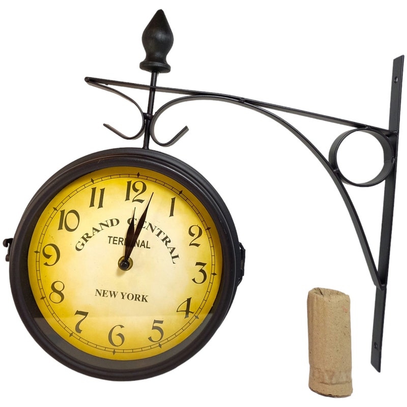 Double Sided Clock - Etsy