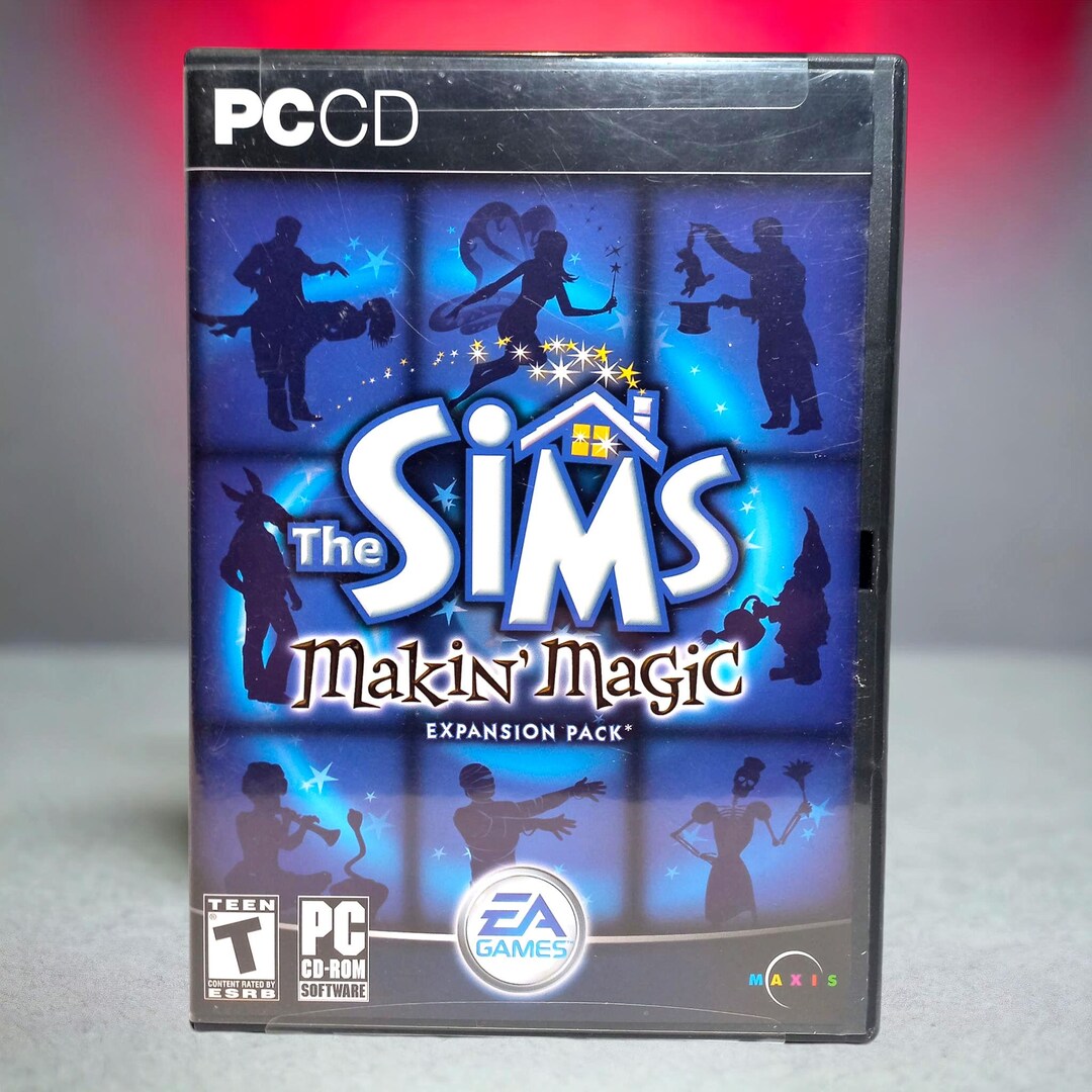 The Sims Makin Magic 2003-2005 Expansion Pack PC Video Game Excellent ...