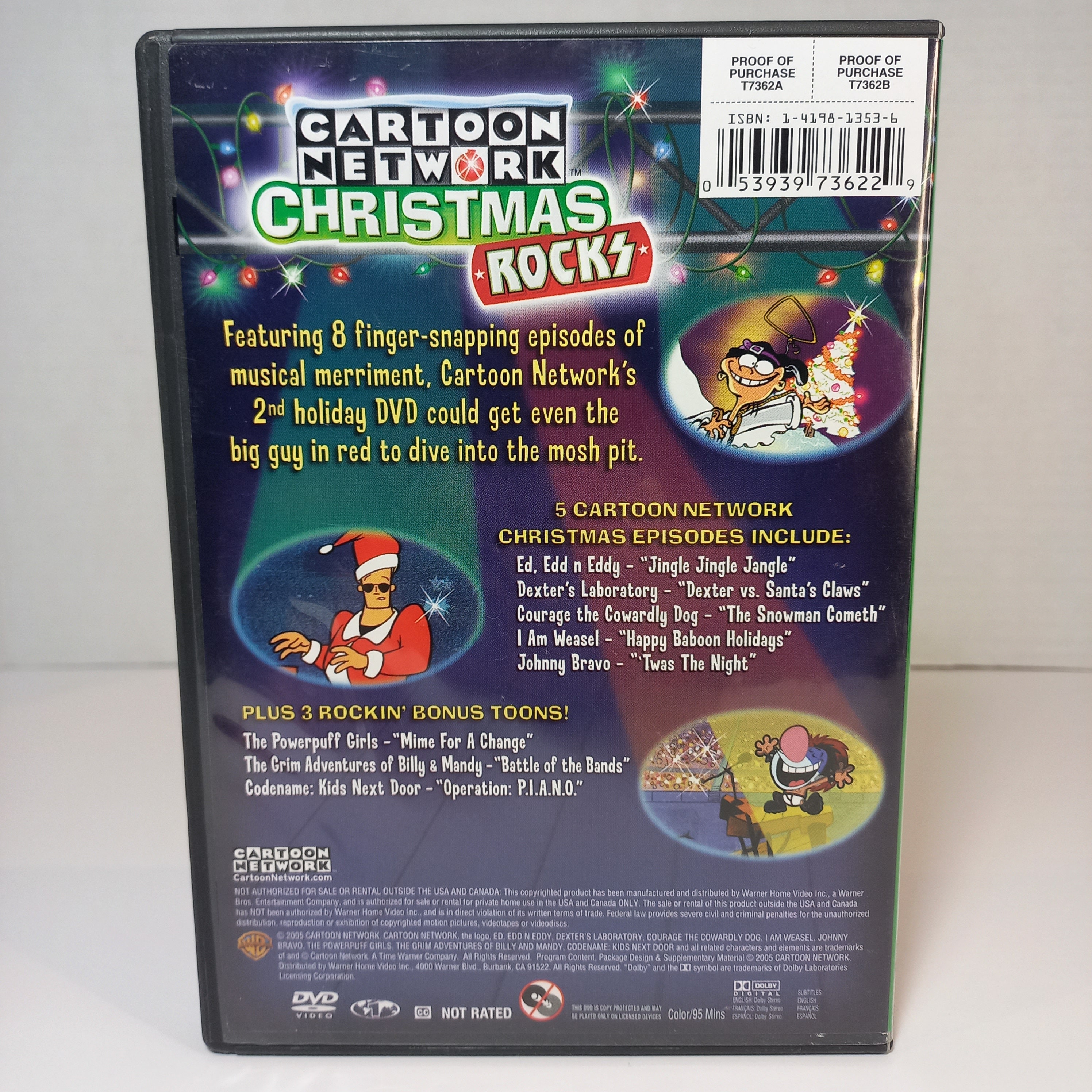 Cartoon Network Christmas Christmas Rocks DVD 2005 Perfect - Etsy
