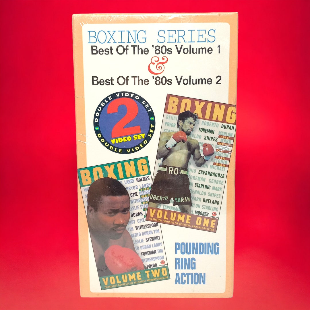 Boxing Series Best of the 80’s Volume 1 & 2 VHS Brand New. Sports ...