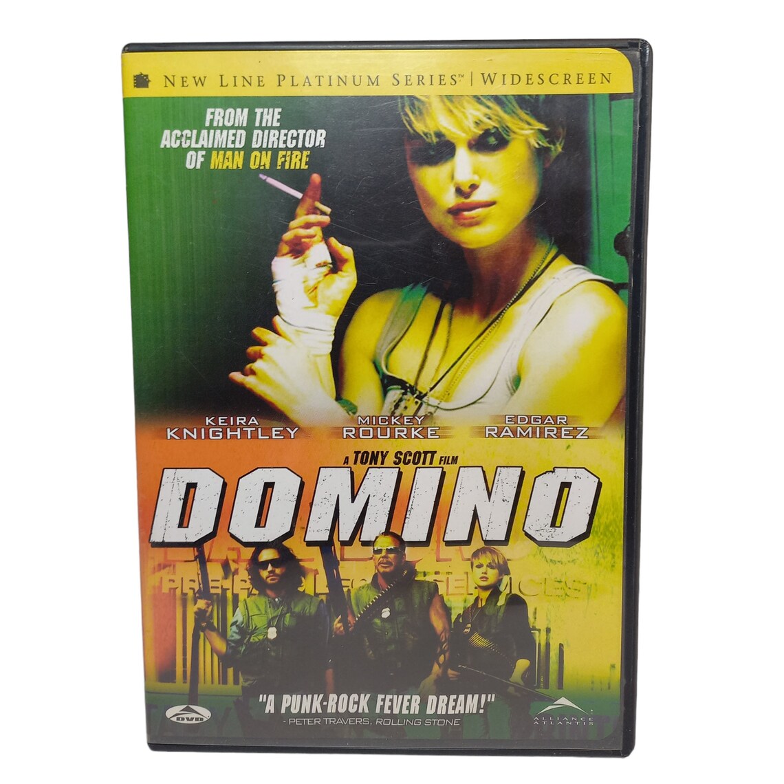 Domino DVD, 2006 Mickey Rourke, Lucy Liu, and Christopher Walken ...