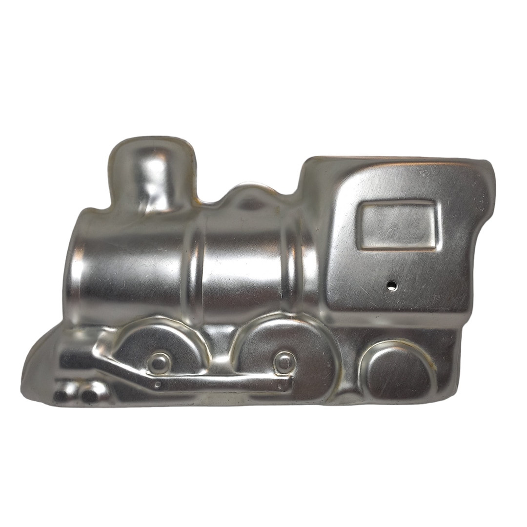 Vintage 1974 Wilton 502-852 Aluminum Choo Locomotive Train Cake Jello ...