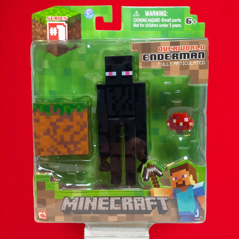 2014 Minecraft Minecraft Enderman Action Figure. Collectible. Mint ...