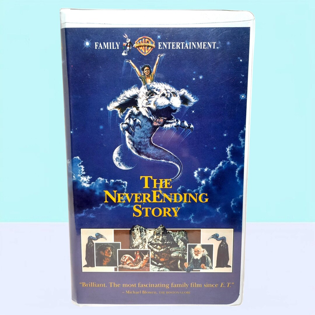 Neverending Story (VHS, 1984/1994) Case is Damaged A Bit, See Pictures ...