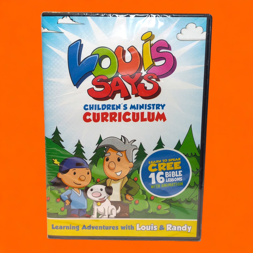 Louis Says Children's Ministry Curriculum DVD. Very Rare Kids Bible ...