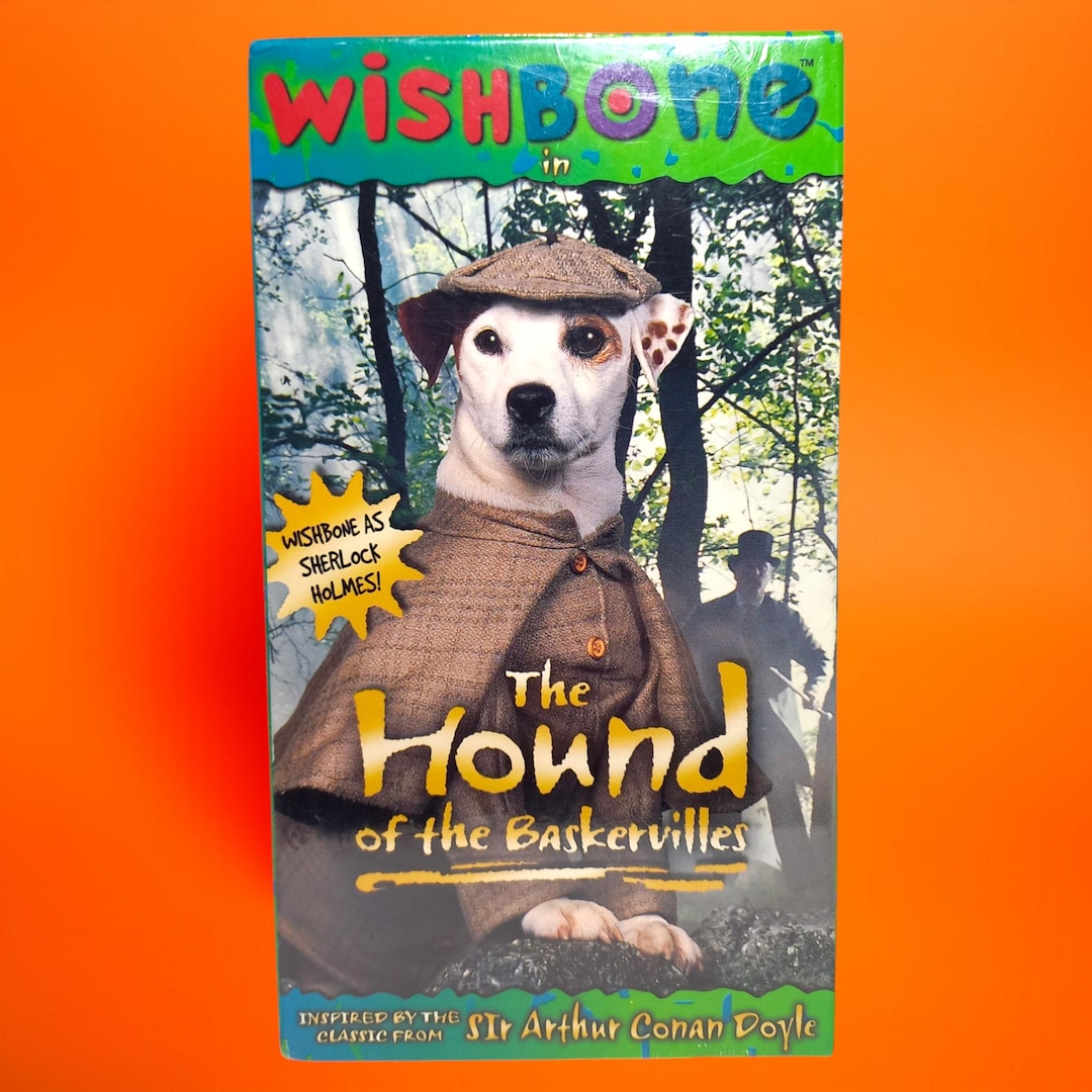 Wishbone "hound of Baskervilles" (VHS 1997) Sherlock Holmes PBS, Rare ...