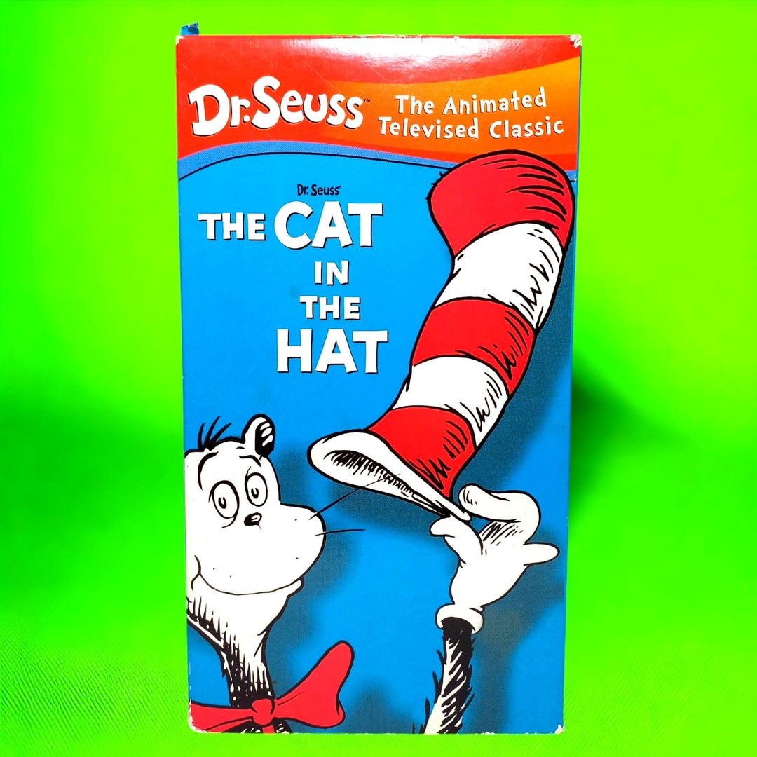 Dr. Seuss the Cat in the Hat VHS 2001/2003 Animated Sing Along Classic ...