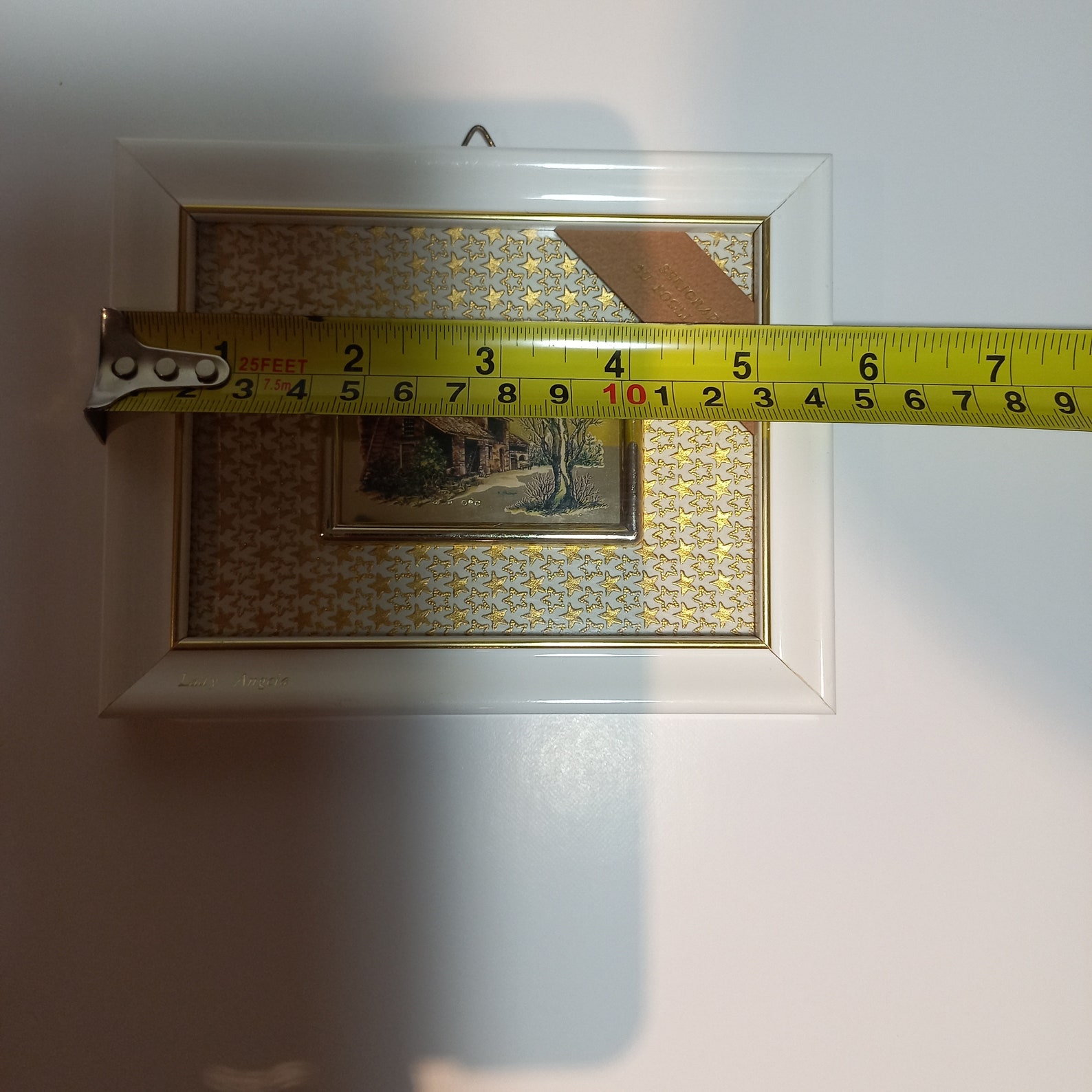 Lady Angela Wall Picture Fram House Made in ITALY 1980’s Item Gold Foil ...