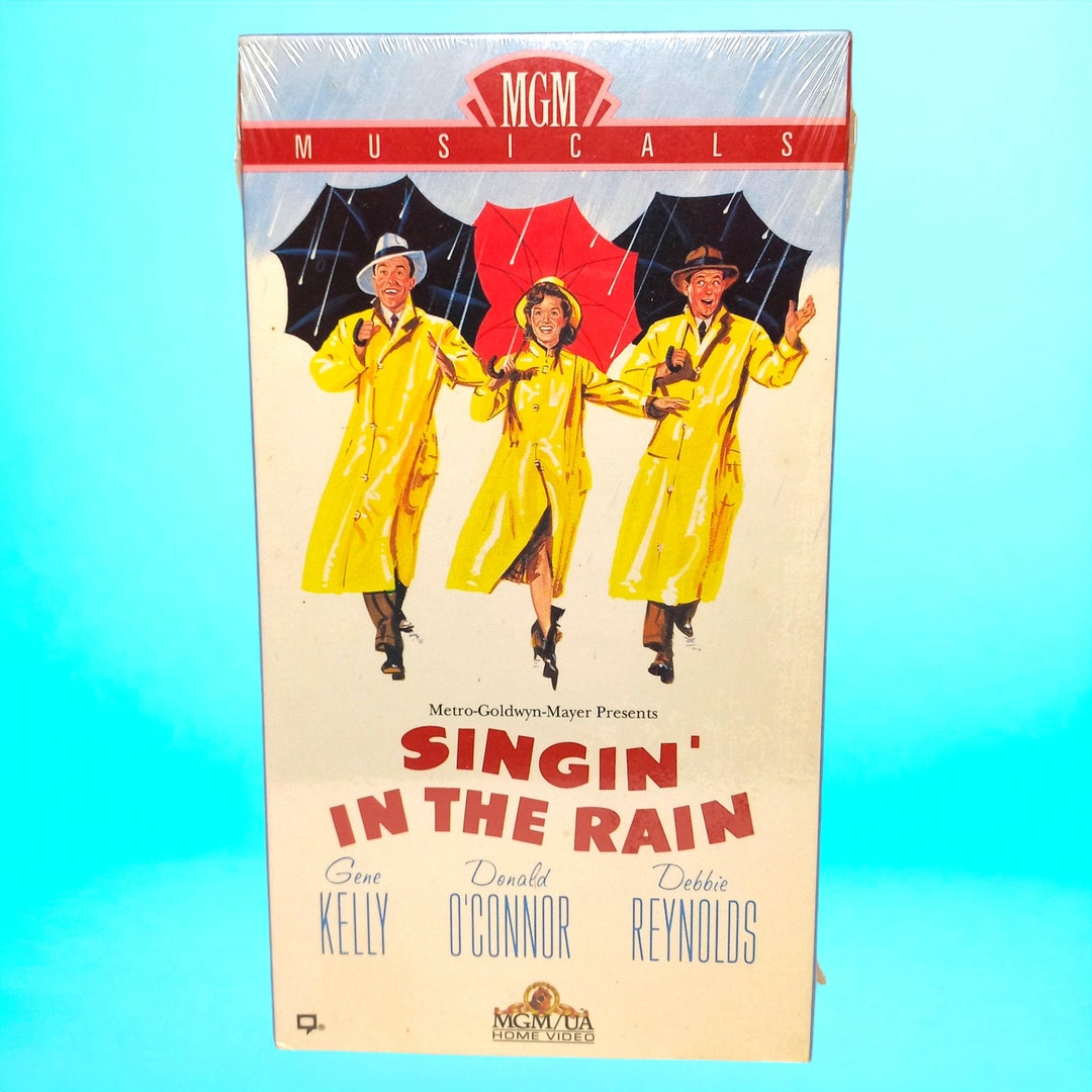 Singin' in the Rain VHS Gene Kelly Debbie Reynolds MGM Musicals. Brand ...