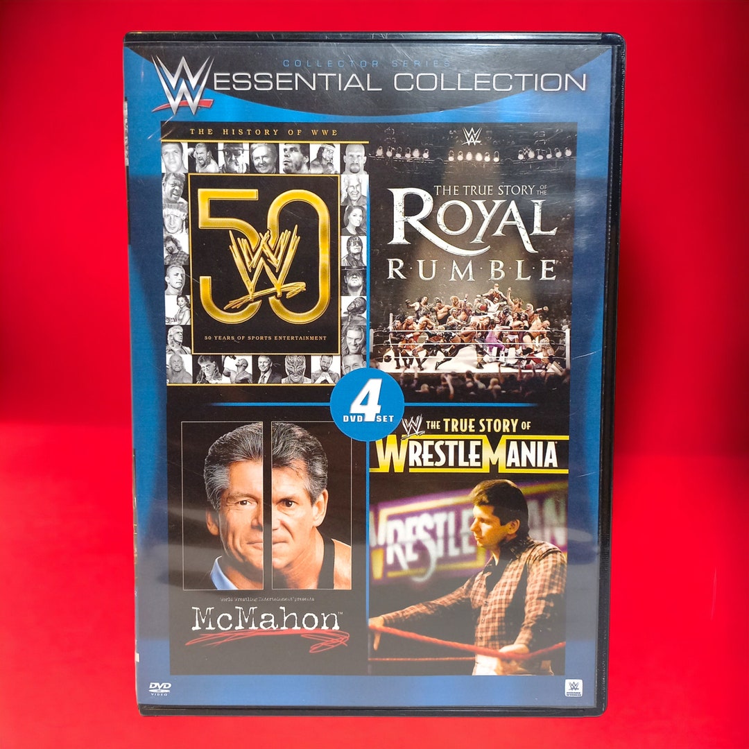 WWE: 4 Film Favorites Essential WWE Collection 4 Dvds Wrestling Sports ...