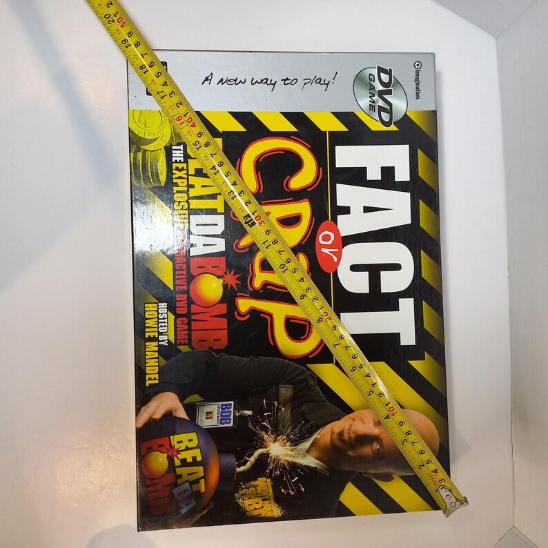 Fact or Crap: Beat Da Bomb (DVD Game, 2007) Open Box, New Inside. Gift ...