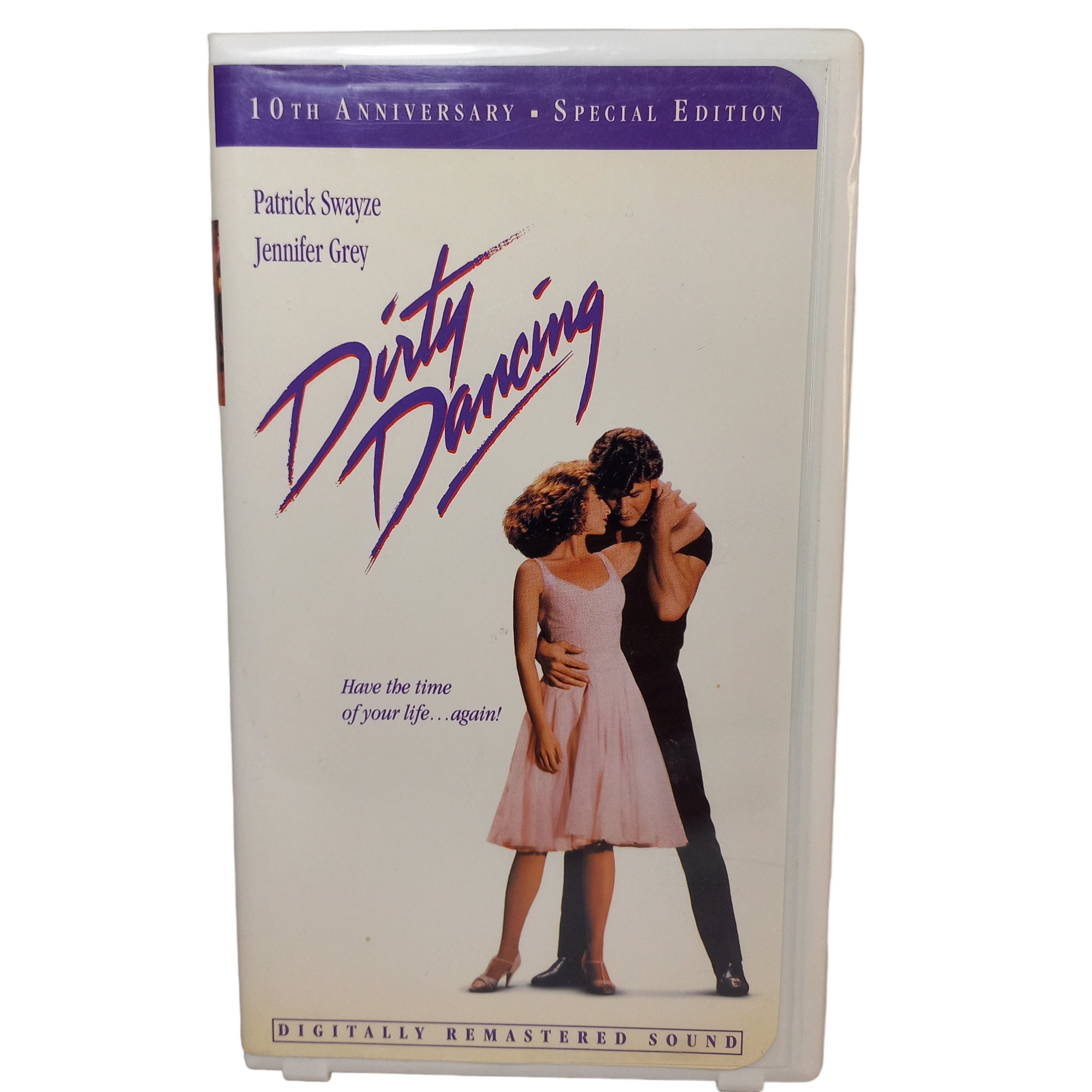 Dirty Dancing VHS, 1997, 10th Anniversary Edition Patrick Swayze ...