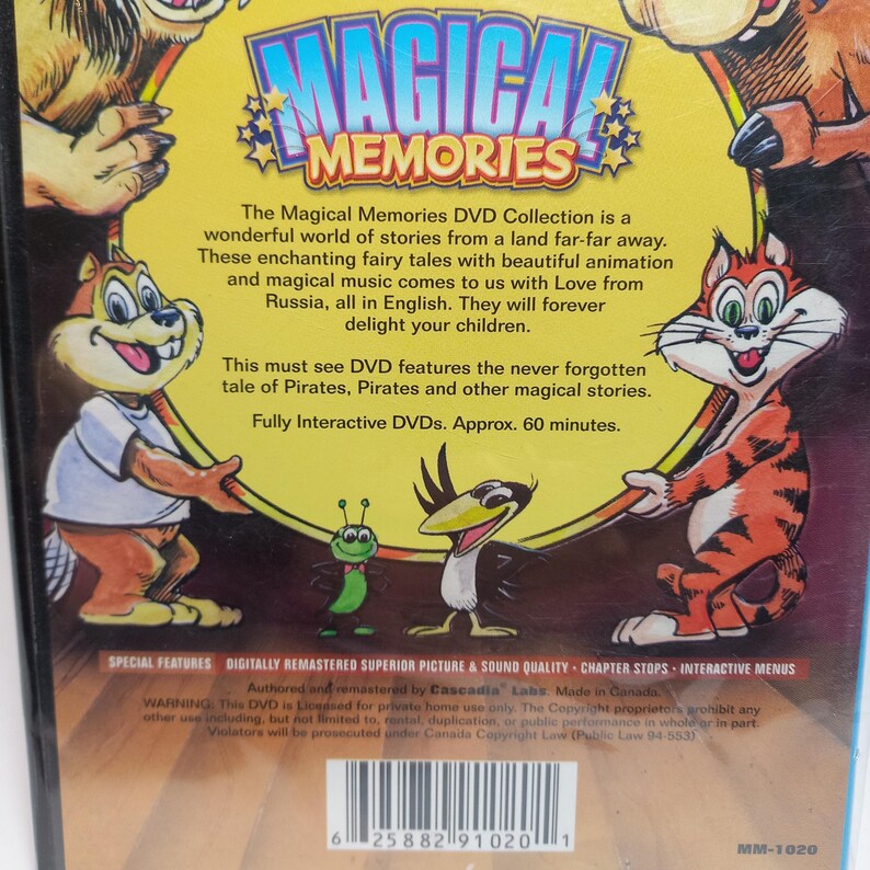 Magical Memories:pirates,pirates - DVD - New Sealed Rare Collectible ...